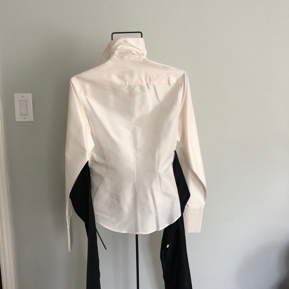Sylvia Heisel | Tops | Vintage Sylvia Heisel Ivory Silk Shirt | Poshmark